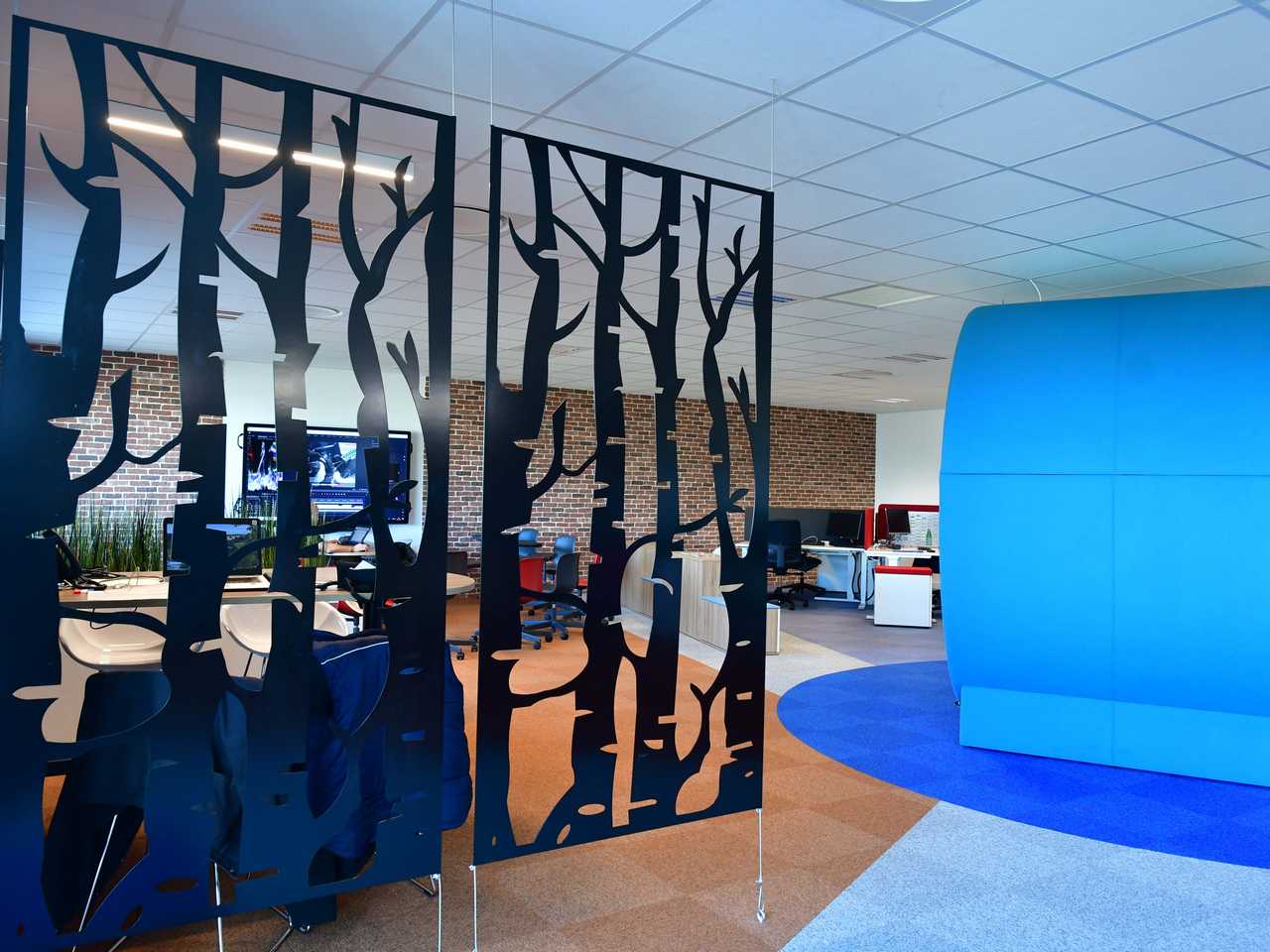 Aménagement d'un espace formation Manitou Ancenis - Spatio