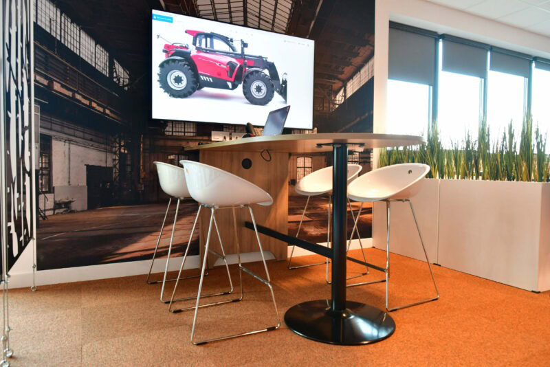 Aménagement d'un espace formation Manitou Ancenis - Spatio